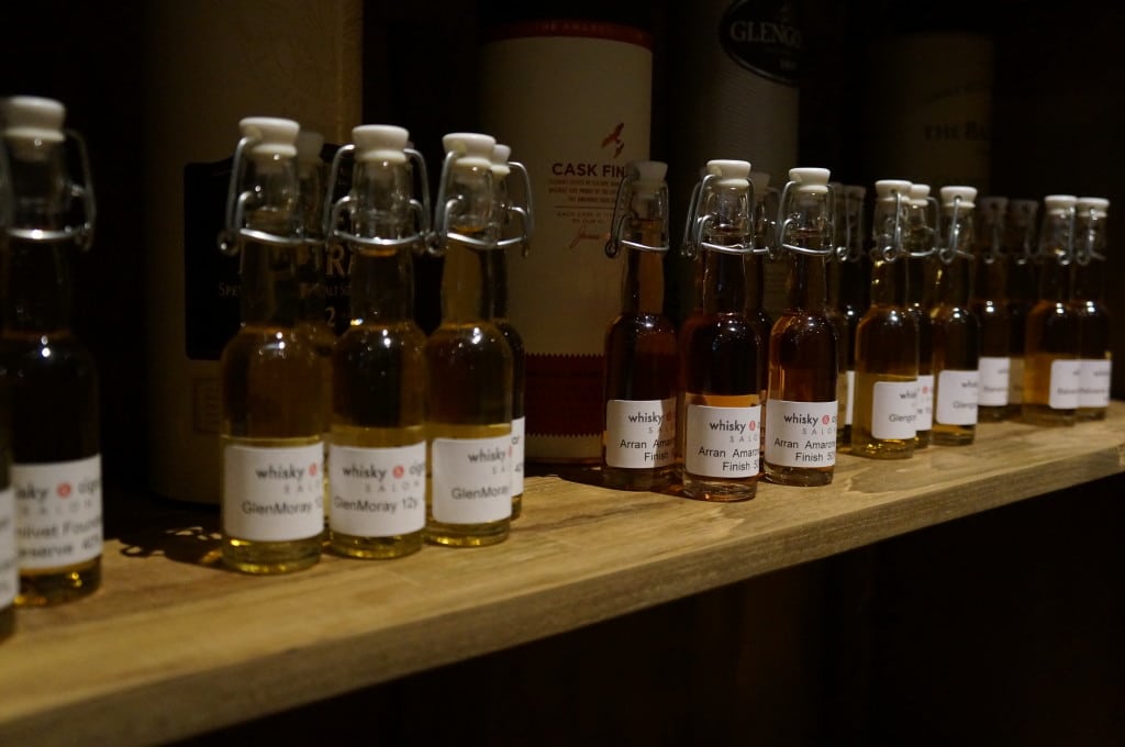 Whisky Mini Flaschen (aus eigener Abfüllung) - Whisky & Cigar Salon